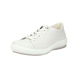 Legero Damen Sneaker "Legero Sneaker Glattleder", Gr. 37beige, sanftes wei&szlig;, Glattleder, Schuhe