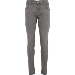 2Y Premium Herren Bequeme Jeans "2Y Premium Herren 2Y Basic Skinny Fit Jeans"grau, Gr. 32, unifarben, 97% Baumwolle, 3% Elasthan, Jeans