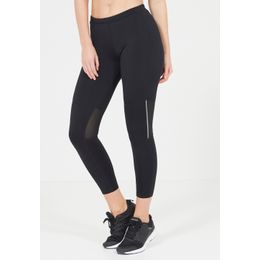 Endurance Damen Lauftights "MAHANA Winter XQL", schwarz, Gr. 36, unifarben, 90% Polyester, 10% Elasthan, Hosen, mit w&auml;rmender Innenseite