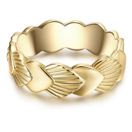 Glanzst&uuml;cke M&uuml;nchen Damen Fingerring "GSM364", 56, Silber 925 (Sterlingsilber), 6,5mm, gold, GLANZST&Uuml;CKE M&Uuml;NCHEN, Silber 925 (Sterlingsilber), Fingerringe, aus Sterling