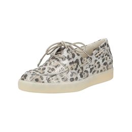 Paul Green Damen Bootsschuh "Paul Green Halbschuhe Leder", Gr. 37leopard, Leder, Schuhe