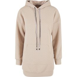 CLOUD 5IVE Damen Kapuzenpullover "CLOUD 5IVE Damen"beige, Gr. S, unifarben, 100% Polyester, Pullover