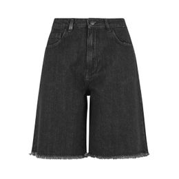 2Y STUDIOS Damen Shorts "2Y Studios Tima Shorts", schwarz, Gr. 32, unifarben, 100% Baumwolle, Hosen