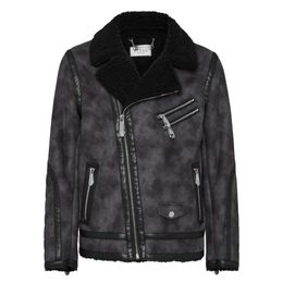 Philipp Plein Between-Season Jacket 'Iconic' male Black size XXXL