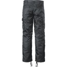 Brandit Herren Stoffhose "Brandit Herren Thermal Pants"schwarz, Gr. S, unifarben, 100% Polyamid, Hosen