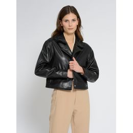 Maze Damen Lederjacke "42021293", schwarz, Gr. XL, Obermaterial: 100% Lammleder. Futter: 100% Baumwolle. &Auml;rmelfutter: 100% Polyester, Jacken