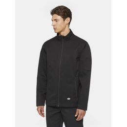 Dickies Herren Arbeitsjacke "Dickies Workwear Jacken FULL ZIP SOFTSHELL JACKET", schwarz, Gr. L, Obermaterial: 100% Polyester, Jacken