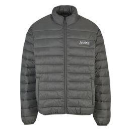 Karl Kani Herren Allwetterjacke "Karl Kani Karl Kani Sport Patch Light Puffer Jacket", grau, Gr. M, mehrfarbig, 100% Polyester, Jacken