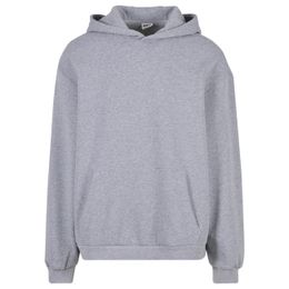 Kapuzenpullover Urban Classics "Urban Classics Oversized Light Brushed Fleece Hoody", Herren, Gr. L, melange, 100% Baumwolle, unifarben, oversize, ohne Ausschnitt, Pullover Kapuzenpullover