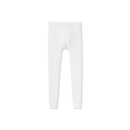 Schiesser Herren Lange Unterhose "Lange Unterhose Hose lang "Original Doppelripp" 1er Pack", Gr. L, wei&szlig;, Obermaterial: 100% Baumwolle CO., Unterhosen