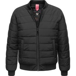 Ragwear Damen Bomberjacke "Bombina", schwarz, Gr. L, Obermaterial: 100% Polyester. Innenfutter: 100% Polyester. Wattierung: 100% Polyester, Jacken,