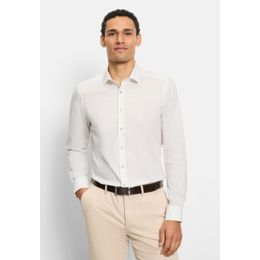OLYMP Herren Businesshemd "OLYMP Level Five, Body Fit, Modern Kent", wei&szlig;, Gr. 46, 97% Baumwolle, 3% Elastolefin, Hemden