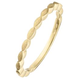 Jobo Damen Goldring, 56, Gelbgold 585, gelb, Gelbgold 585, Fingerringe, 585 Gold