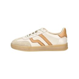 Gant Damen Sneaker "Gant Sneaker Leder", Gr. 40, beige, Leder, Schuhe