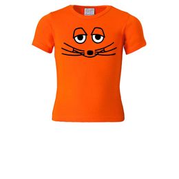logoshirt M&auml;dchen T-Shirt "Sendung mit der Maus", orange, Gr. 158, bedruckt, 100% Baumwolle, Shirts, mit niedlichem Print