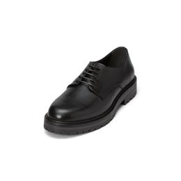 Marc O'Polo MARC O'POLO Herren Schlupfboots "aus edlem Rindleder", Gr. 43schwarz, Obermaterial: 100% Leder (Rind), unifarben, Schuhe