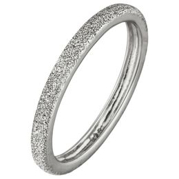 Jobo Damen Fingerring, 58, Silber 925 (Sterlingsilber), silber, Silber 925 (Sterlingsilber), Fingerringe, 925 Silber mit Struktur