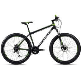KS-Cycling KS CYCLING Mountainbike "Xceed", 46cm, 27,5+ Zoll (69,85cm), schwarz, Fahrr&auml;der, f&uuml;r Herren, Kettenschaltung