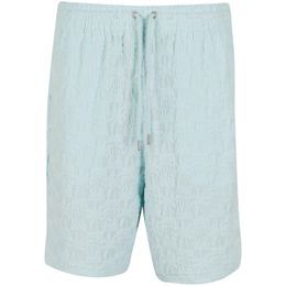 Karl Kani Herren Shorts "Karl Kani Og Aop Terry Cloth Shorts"blau, Gr. M, 80% Baumwolle, 20% Polyester, Hosen