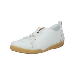 Andrea Conti Damen Sneaker "Andrea Conti Sneaker Leder", Gr. 39, wei&szlig;, Leder, Schuhe