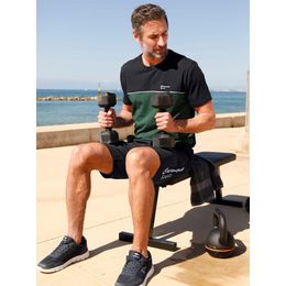 Catamaran Herren Trainingshose, schwarz-wei&szlig;, Gr. 60, unifarben, 100% Polyester, Hosen