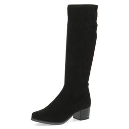 Caprice, Blockabsatz, Schlupfstiefel mit Stretch-XS-Schaft in schmaler Form