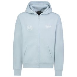Sublevel Zip-Up Hoodie male Blue size M