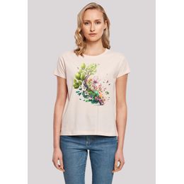 F4NT4STIC Damen T-Shirt "Spring Tree", pink, Gr. XS, Obermaterial: 100% Baumwolle, Shirts, Print
