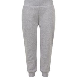 Urban Classics M&auml;dchen Stoffhose "Urban Classics Herren Boys Organic Basic Sweatpants"grau, Gr. 158, unifarben, 100% Baumwolle, Hosen