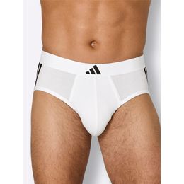 Herren Slip, Gr. 6, wei&szlig;, 95% Baumwolle, 5% Elasthan, Unterhosen