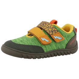Lurchi Kinder Barfu&szlig;schuh "Benny Barefoot", Gr. 31gr&uuml;n, curry, Textil, Schuhe, Halbschuh, Klettschuh, Gr&ouml;&szlig;enschablone zum Download