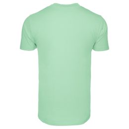 MisterTee Herren Kurzarmshirt "MisterTee Herren Trust 2.0 Tee"neomint, Gr. L, bedruckt, 100% Baumwolle, Shirts