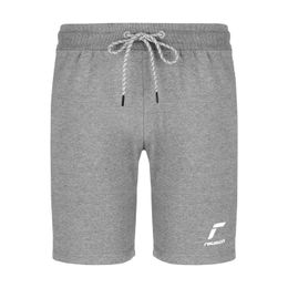 Reusch Damen Torwarthose "Shorts", grau, Gr. L, mehrfarbig, 50% Baumwolle, 50% Polyester, Hosen, mit elastischem Bund