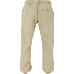 Urban Classics Herren Sweathose "Urban Classics Herren Heavy Stone Washed Sweatpants", beige, Gr. XXXL, unifarben, 70% Baumwolle, 30% Polyester, Hosen