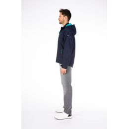LPO Herren Softshelljacke "ELLIOT PEAK II MEN", blau, Gr. S, Softshell, 96% Polyester. 4% Elasthan, Jacken, auch in Gro&szlig;en Gr&ouml;&szlig;en erh&auml;ltlich