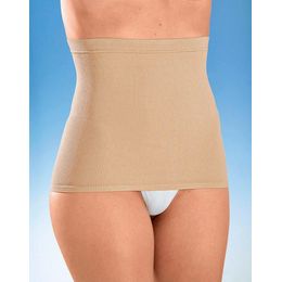 Damen Stretchg&uuml;rtel, Gr. 1, beige, G&uuml;rtel