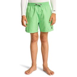 Billabong Kinder Badeshorts "All Day Layback", gr&uuml;n, Gr. 16, Obermaterial:100% Polyester., Badehosen