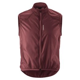 Gonso "Road Vest Wind M" Herren Weste, atmungsaktive Radweste, leichte Windweste, Tight Fit