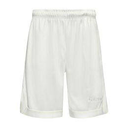 Shorts DROPSIZE "Dropsize Herren Dropsize Logo Mesh Shorts", Herren, Gr. S, US-Gr&ouml;&szlig;en, cream wei&szlig;, 100% Polyester, loose fit, Hosen Shorts