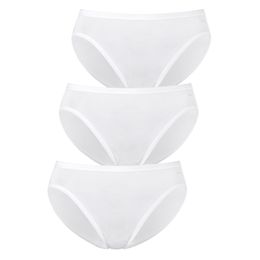 Mey Damen Jazz-Pants Slips "Lights", Gr. 36, wei&szlig;, Single Jersey, Obermaterial: 55% Baumwolle, 40% Viskose, 5% Elasthan, unifarben, Unterhosen, ohne