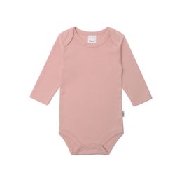 Liliput Jungen Body "rose", Gr. 86, rosa, 100% Baumwolle, unifarben, Bodys, mit Amineck Ausschnitt