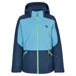 Ziener M&auml;dchen Skijacke "AMELY", blau, Gr. 104, Obermaterial: 100% Polyester;Futter: 1. 100% Polyamid, 2. 100% Polyester;Wattierung: 100% Polyester;,