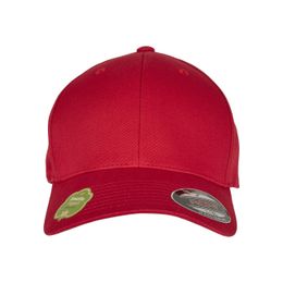 Flexfit Flex Cap "Flexfit Unisex Flexfit Organic Cotton Cap"rot, Gr. L, unifarben, 98% Baumwolle, 2% Elasthan, Caps