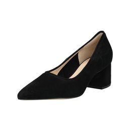 H&ouml;gl H&Ouml;GL Damen Pumps "H&ouml;gl Pumps Veloursleder", Gr. 38,5, schwarz, Veloursleder, Schuhe