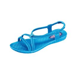 Siebi&acute;s SIEBI`S Damen Sandalette, Gr. 42, blau, Synthetik, Schuhe