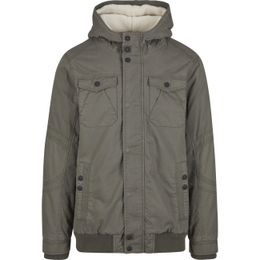Brandit Herren Winterjacke "Brandit Brandit Men Meadow Jacket"olive, Gr. S, unifarben, 100% Baumwolle, Jacken