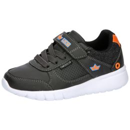 Lico Kinder Sneaker "Freizeitschuh Mat VS", Gr. 33, grau, Synthetik, Schuhe