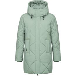 Ragwear Damen Steppmantel "Diamanta", grau, Basic, Gr. M, Obermaterial: 100% Polyester. Innenfutter: 100% Polyester. Wattierung: 100% Polyester,