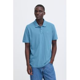 Blend Herren Poloshirt "BHABDO POLO S/S", blau, Gr. S, unifarben, Jersey, Obermaterial: 100% Baumwolle, Shirts, mit klassischem Polokragen, aus