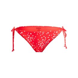 Roxy Damen Bikini-Hose "Pt Beach Classics", rot, Gr. XL, Obermaterial: 85% Polyester, 15% Elasthan., Badehosen